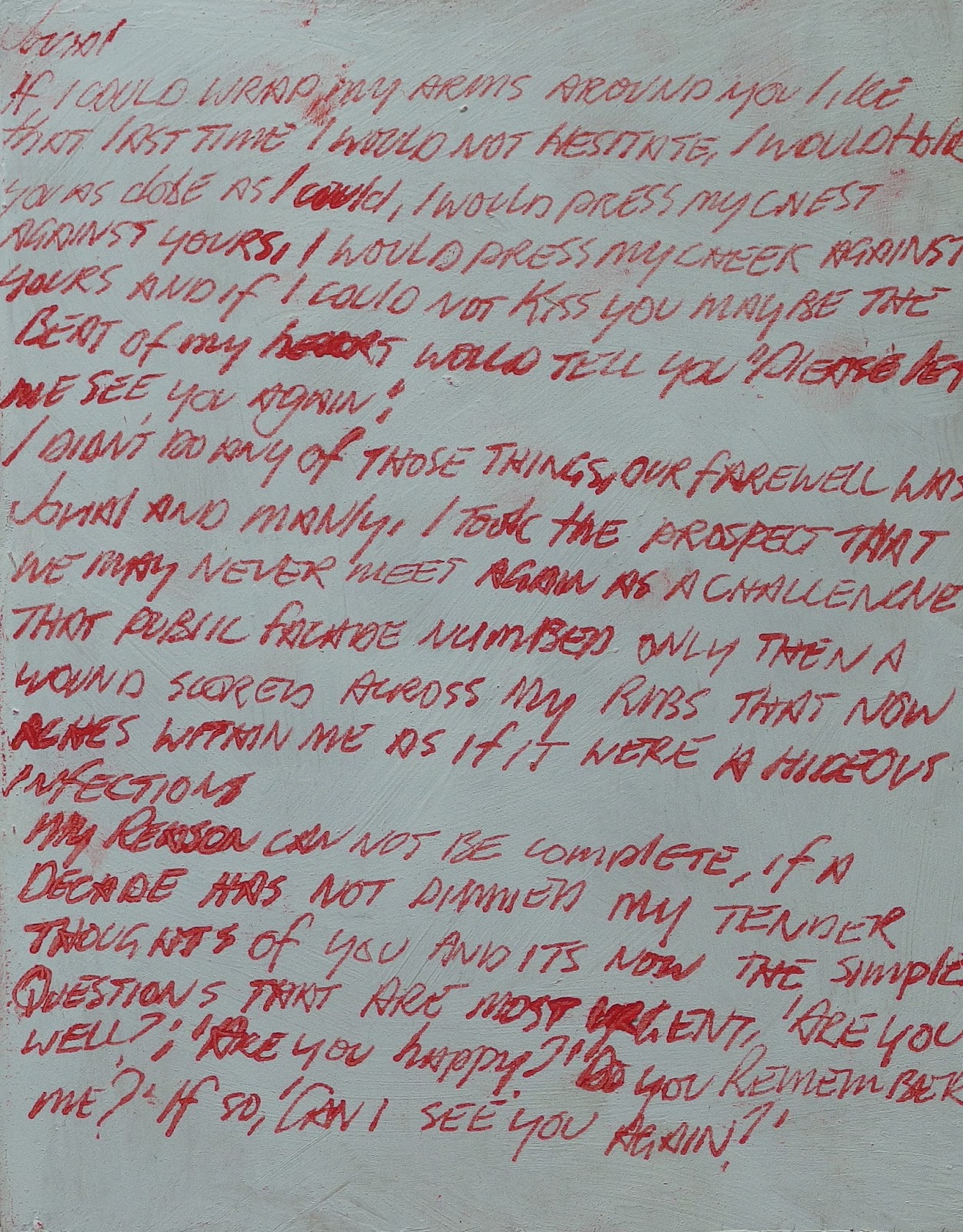 David Goebel Art: Existential crisis?