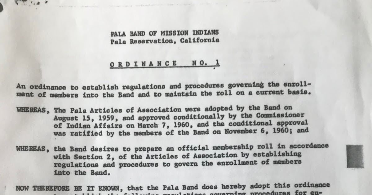 Pala Watch: Old Pala