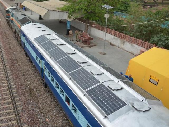 Solar Powered Trains Transforming Indian Railways