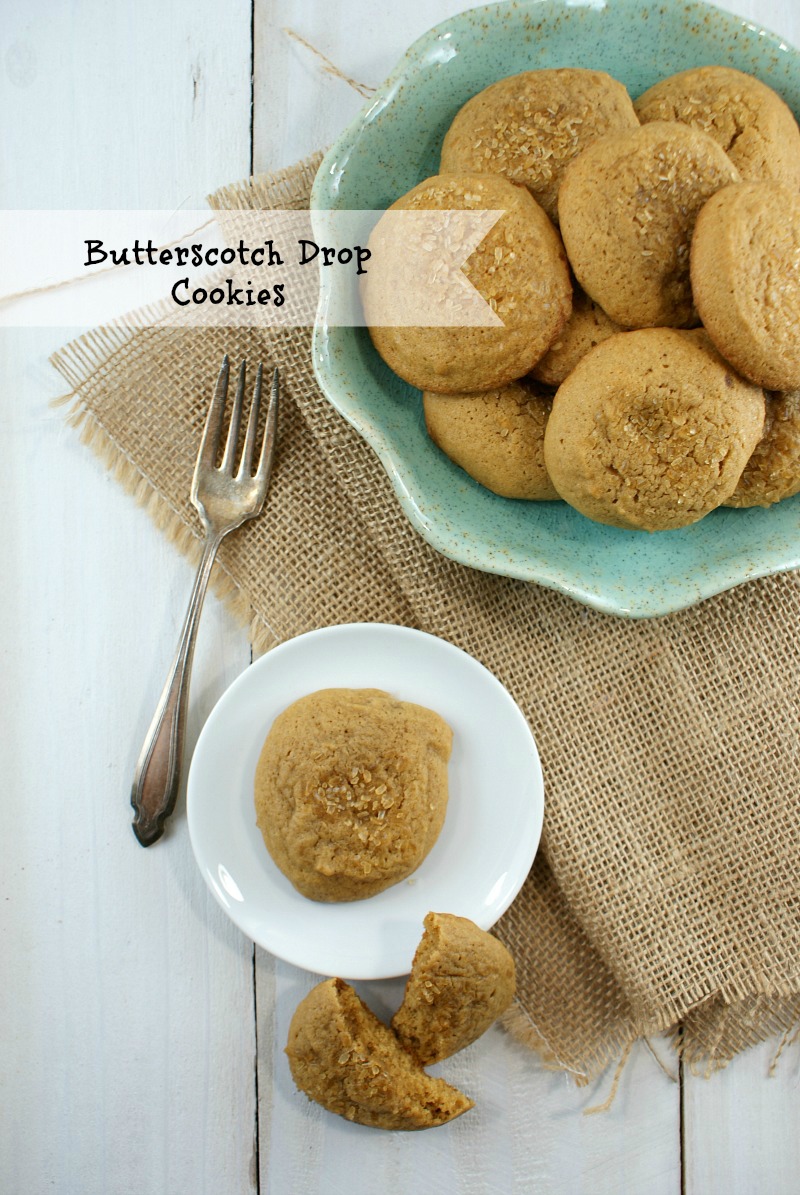 Authentic Suburban Gourmet: Butterscotch Drop Cookies | Secret Recipe Club