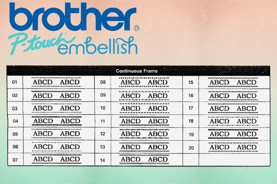 BROTHER P-TOUCH EMBELLISH REVIEW | Ken's Kreations