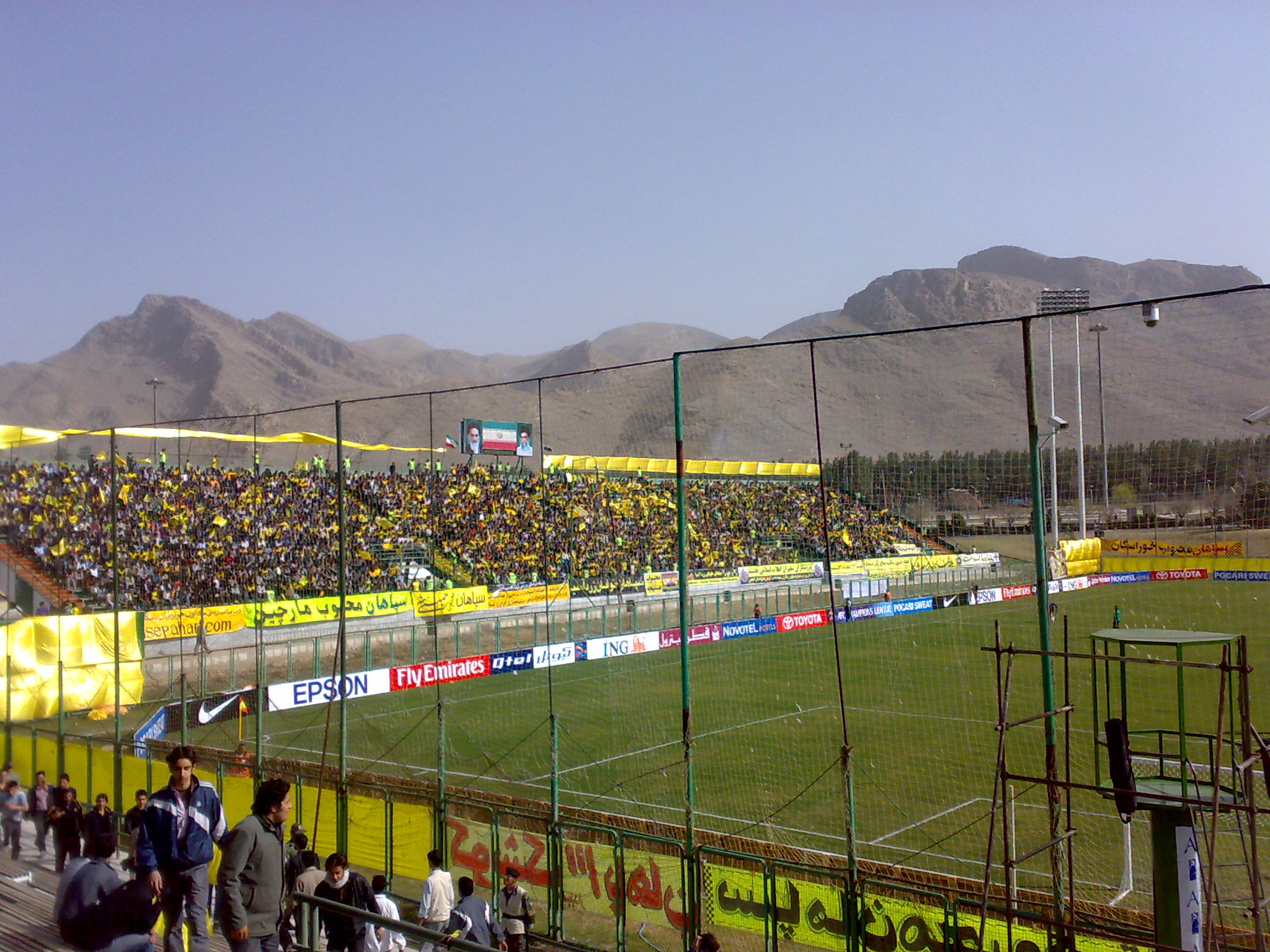 Çare Drogba: Foolad Shahr Stadium
