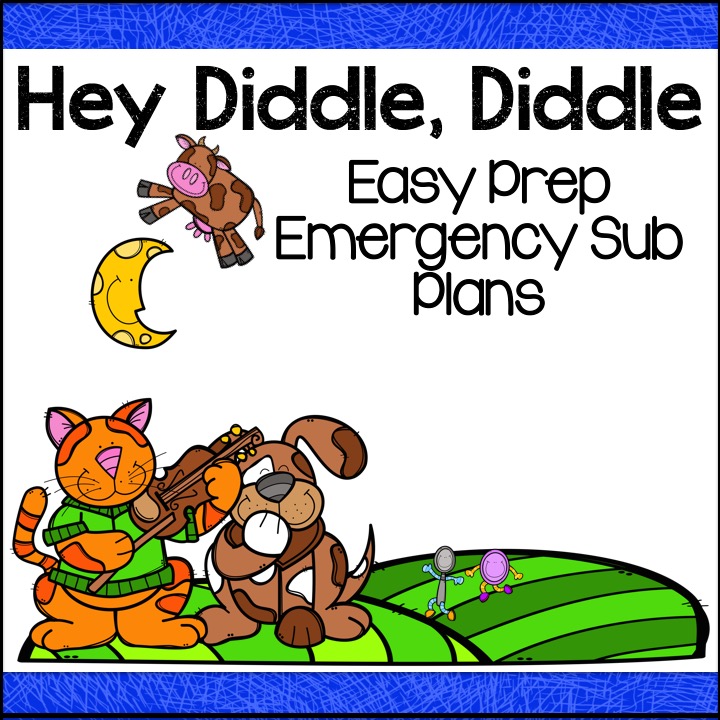 Ms. Moran's Kindergarten: Kindergarten No Prep Emergency Sub Plans and ...