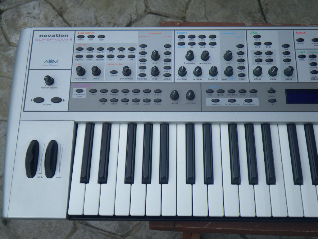 MATRIXSYNTH: Novation Supernova II Pro X Platinum Edition 48 Voice ...