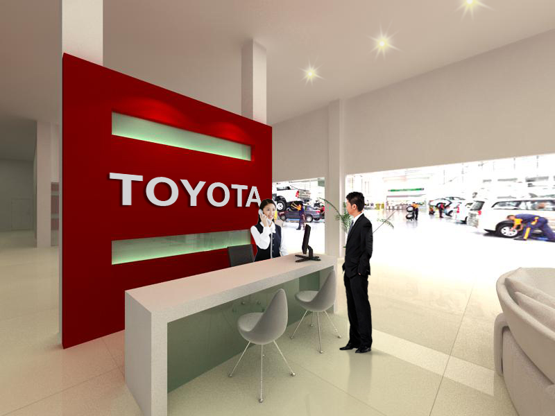 BS Design Studio: Toyota Showroom and Service Center