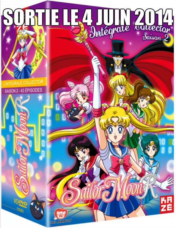 Sailor Moon DVD: mai 2014