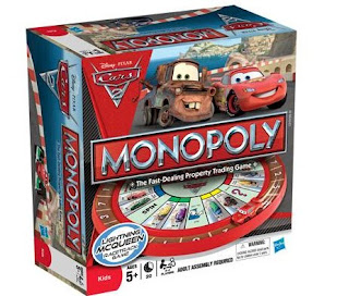 The Daily Giveaway: MONOPOLY Disney Pixar Cars 2 Edition Game