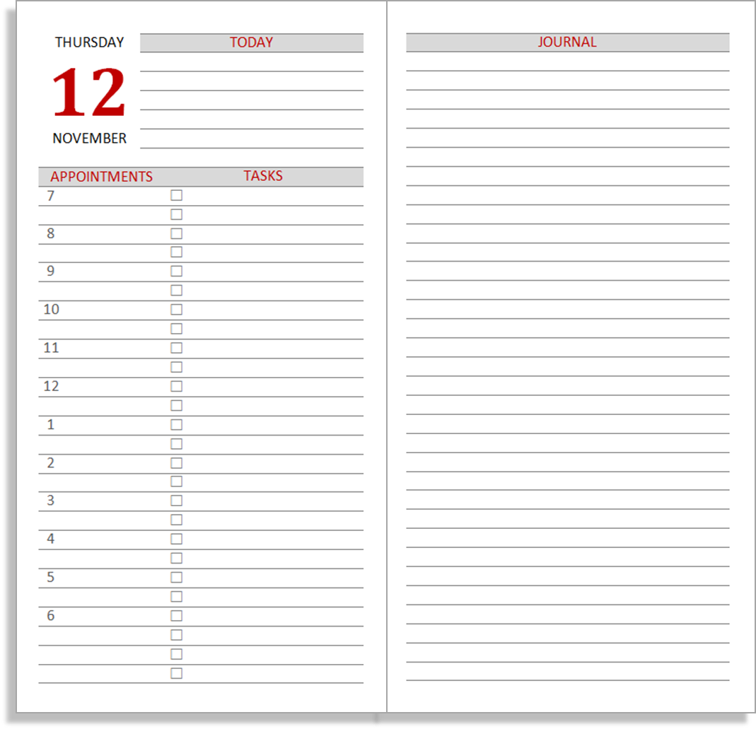 My Life All in One Place: The Daily Dashboard for the Midori Traveler's ...