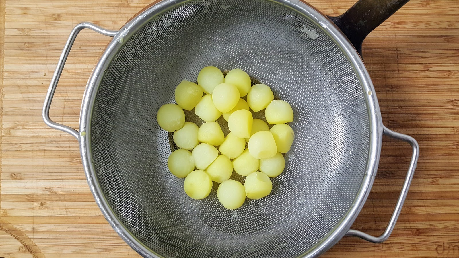 Rissoler des pommes de terre : Cocotte, Château, Noisettes