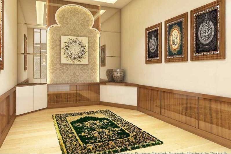 12 Desain Mushola Rumahan yang Minimalis