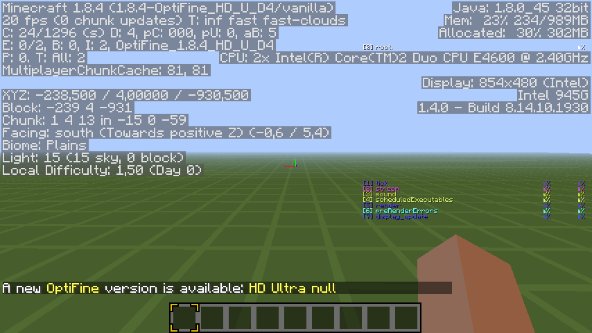 Consejos, trucos, comandos de minecraft y mas: El F3 (parte 1)