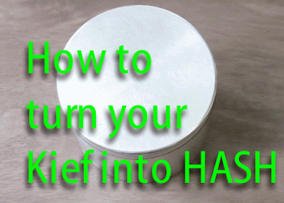 Mass Medicinals: Quick & Easy Guide: How to turn your Kief into Hash