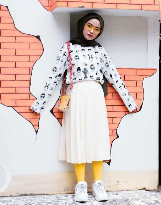 √ 39 Model Hijab Kekinian yang Paling Kece dan Gaul ala Anak Muda ...