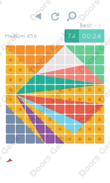 Blocks & Shapes [Medium] Level 456 Solution ~ Doors Geek