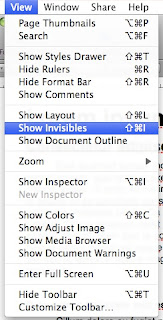 Megan's eBook Formatting Tips and Services: How to Identify and Remove Tabs