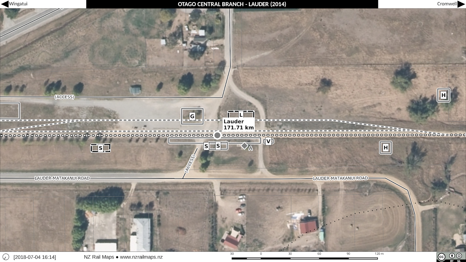 New Zealand Rail Maps: Otago Central Railway [63K]: Ranfurly-Alexandra ...