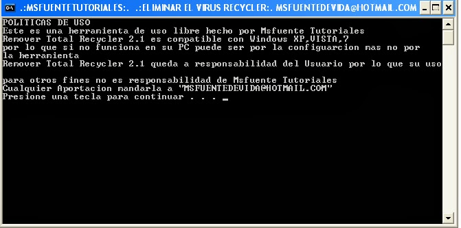 como eliminar el virus recycler de tu PC Y USB DEFINITIVAMENTE SOLUCIONADO ¡¡¡ 2013 - MFirmware