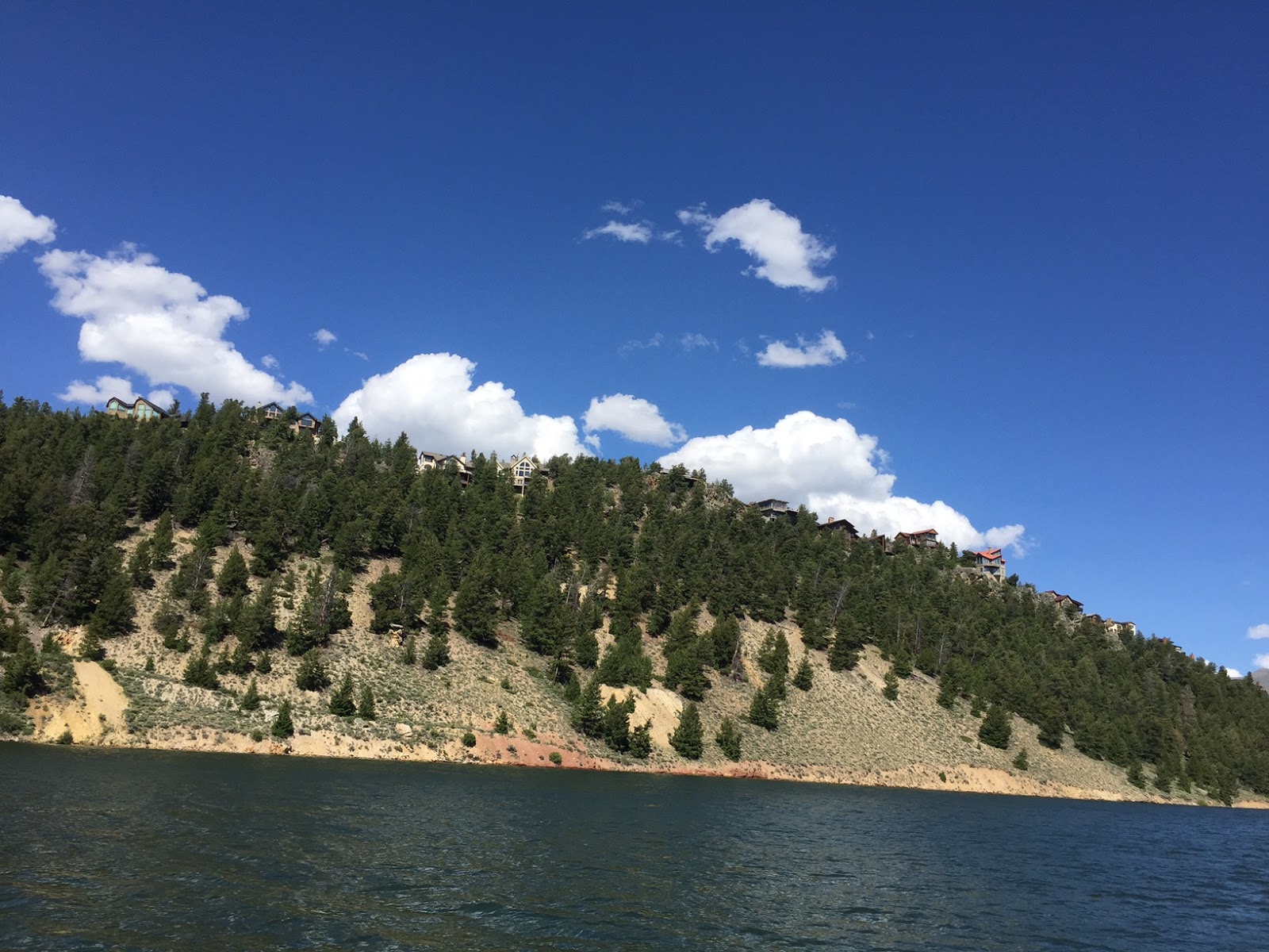 Boating on Colorado's Lake Dillon