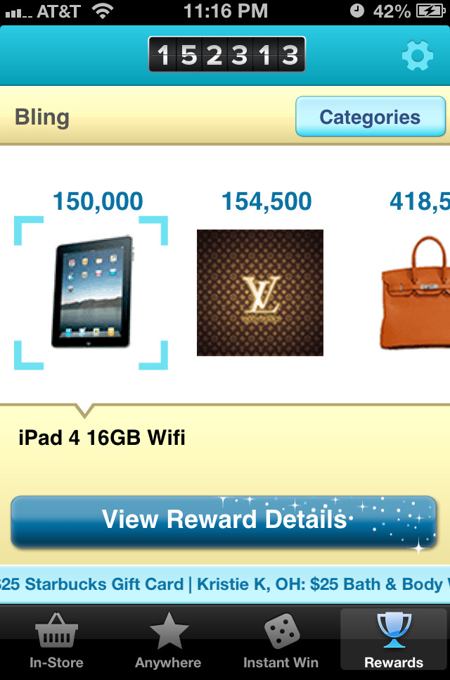 Relentless Financial Improvement: I just won the 150K Checkpoints jackpot!