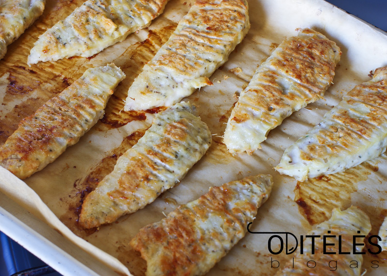 Oditėlės blogas: KEPTA VIŠTIENOS FILE SU PARMEZANO SŪRIU