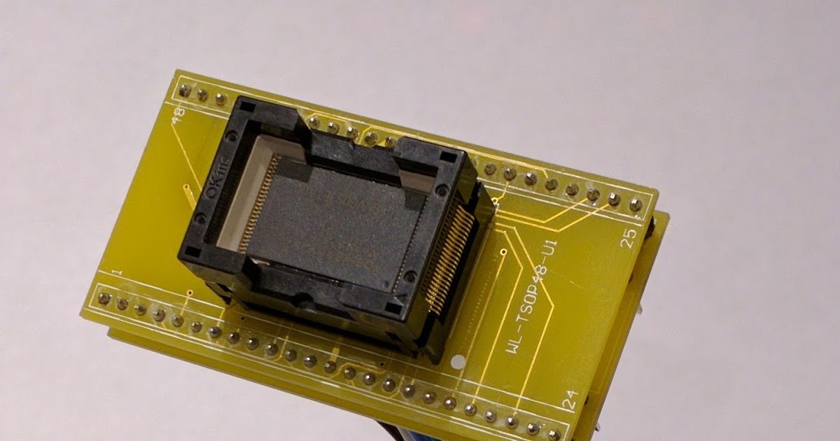 NoBytes.com: Adventures into NAND Dumping Part 1