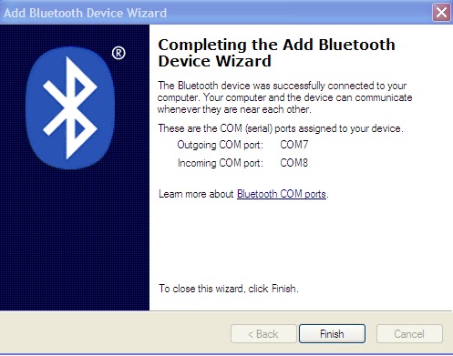 Microcontroller Projects & Tutorials: Talking to the Arduino via Bluetooth (using BlueSmirf modem)