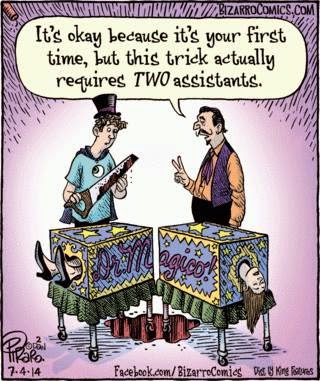 The Saint Blogs: Magic Humor