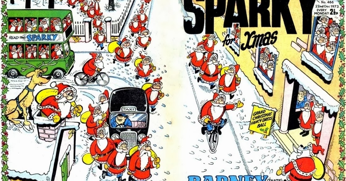 CRIVENS! COMICS & STUFF!: SPARKY FOR CHRISTMAS...