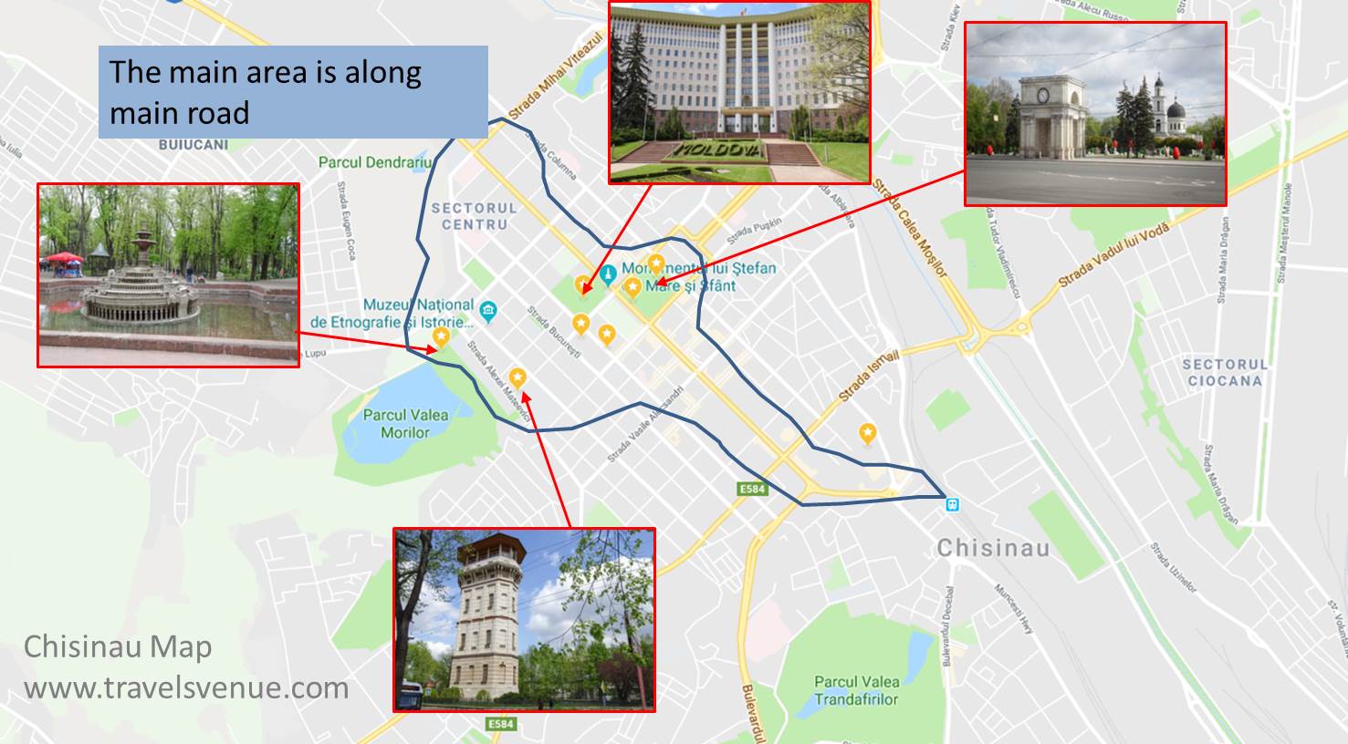 Moldova - One convenient Main road - Sven's Travel Venues