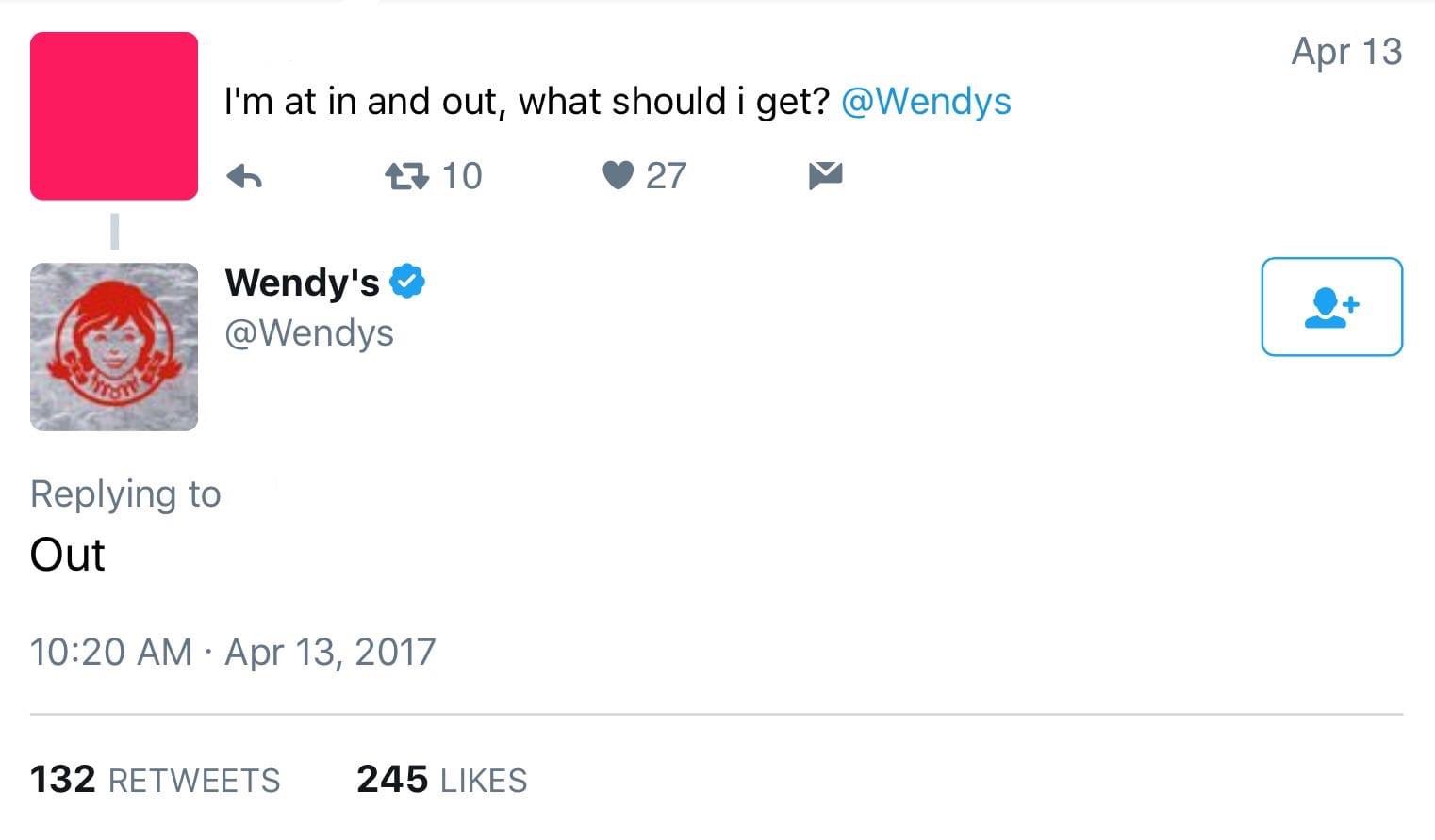 Wendy's Twitter | Hilarious images daily