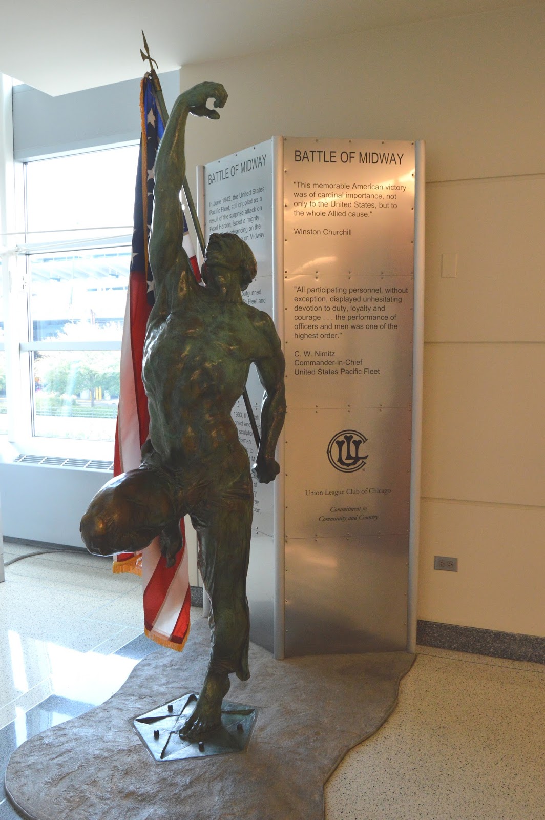 Industrial History: Battle of Midway Memorial in Midway Airport