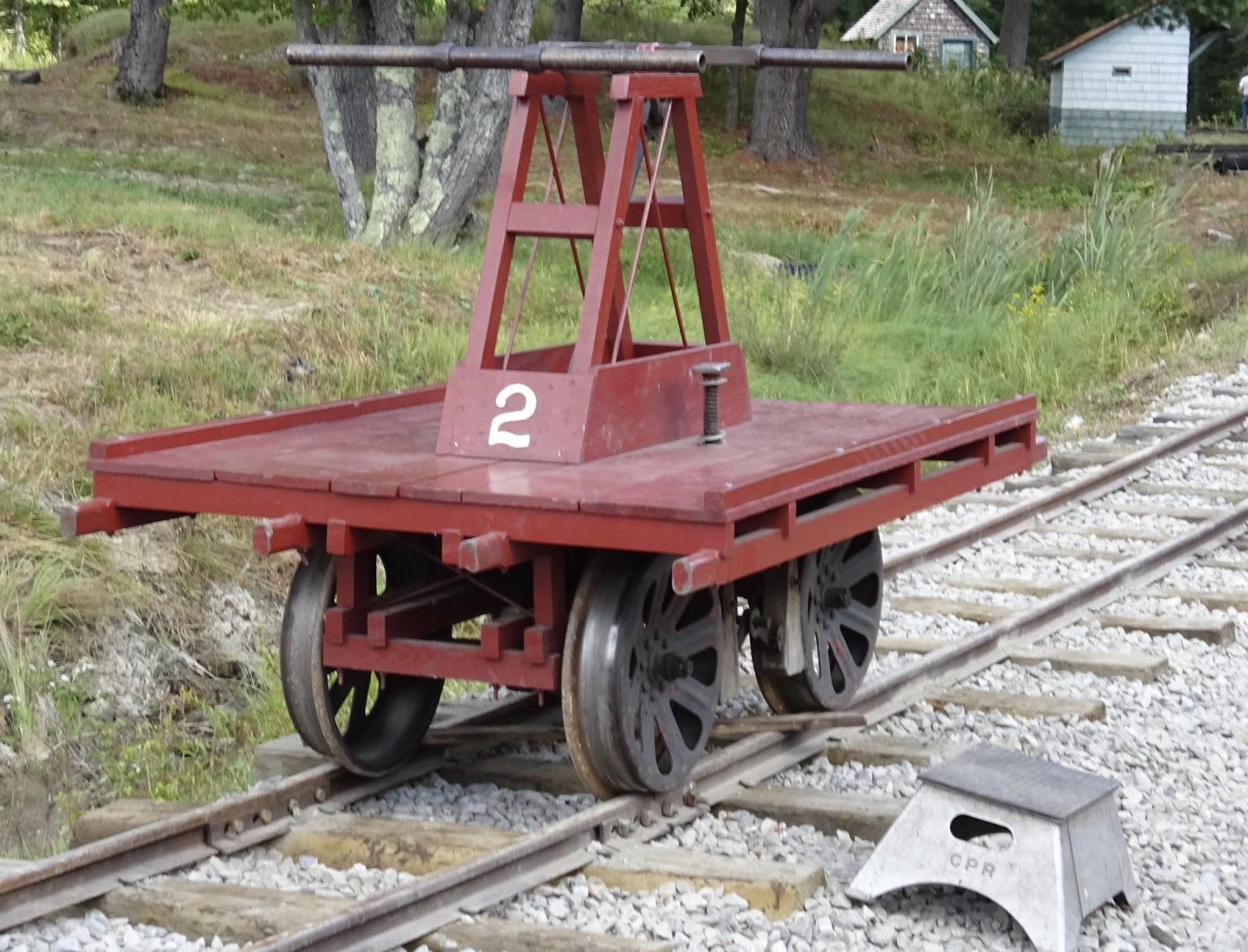 Diagram Of A Railroad Hand Car