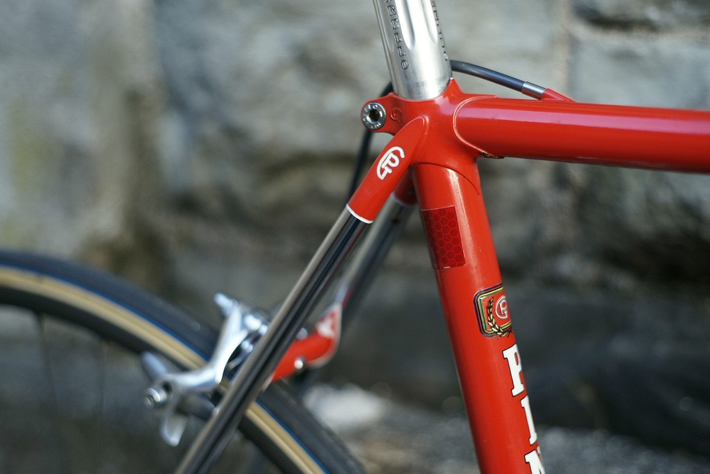 Zugzwang: Pinarello Montello, Chrommuffen, full Dura-Ace, ca. 1989 ...