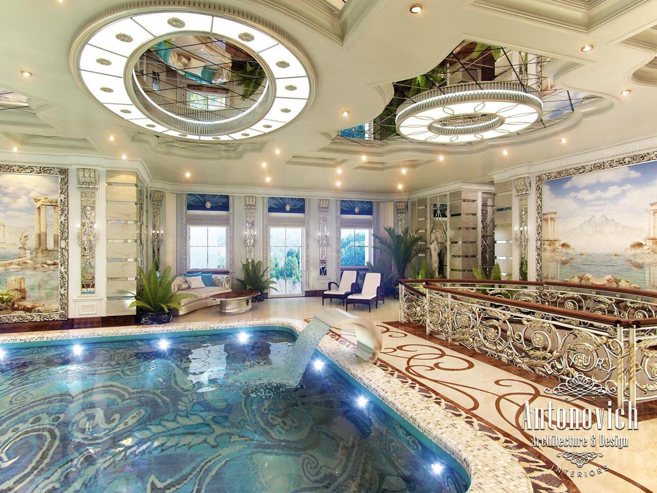 LUXURY ANTONOVICH DESIGN UAE: Swimming pools design from Katrina Antonovich