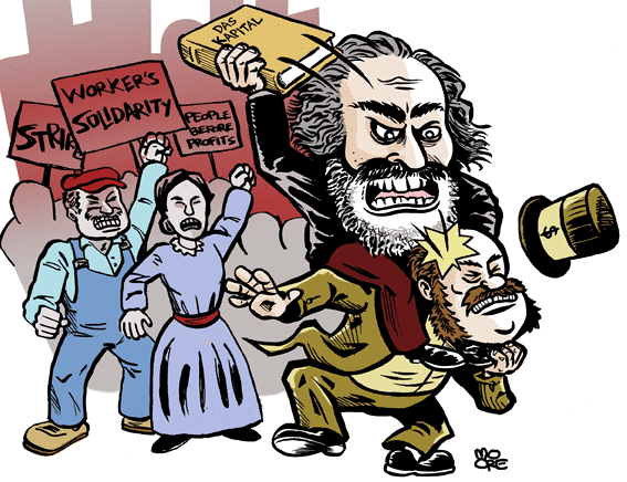 HISTORIA DEL PENSAMIENTO ECONOMICO : KARL MARX