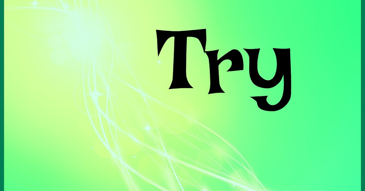 Home Sweet Life: Try