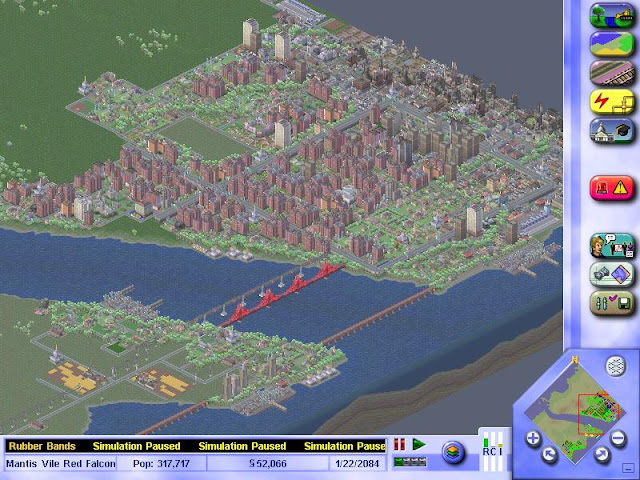 Mantis36: City Simulation PC Game: SimCity3000: Mantis36 Vile Red ...
