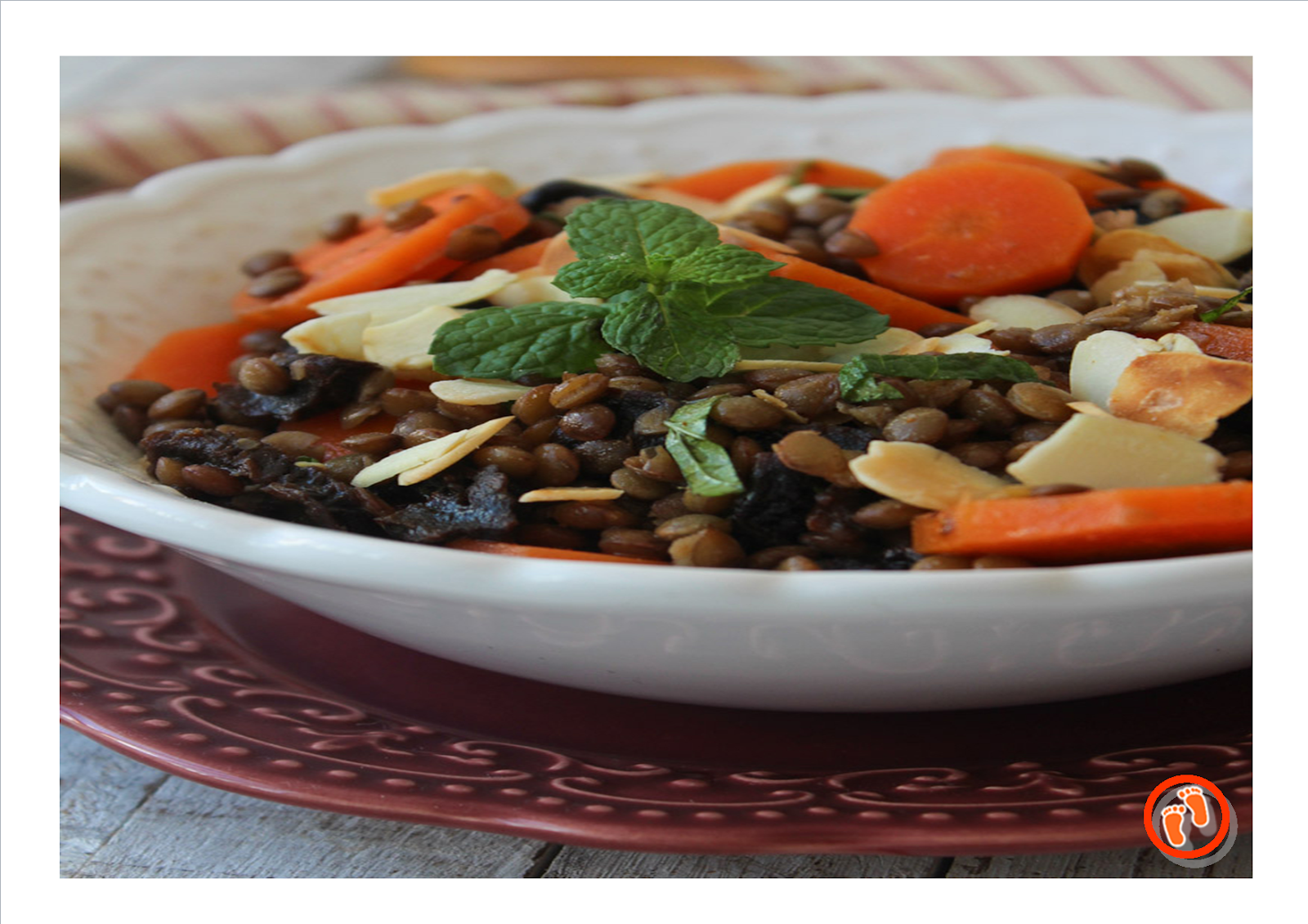 Yatna Yoga: Lentilha com cenoura e hortelã - Série Marrocos