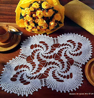 Crochet: Oval Doilies