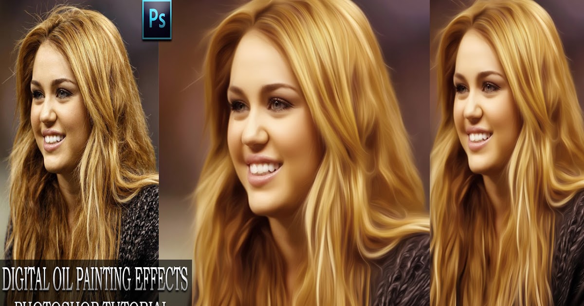Digital Oil Painting Photo Effects | Photoshop CC Tutorial