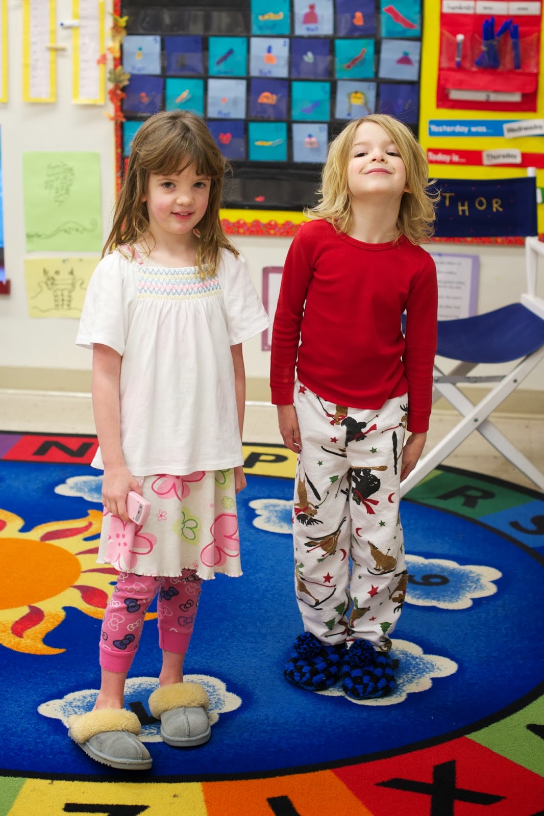 Life at the condo: PAJAMA DAY!