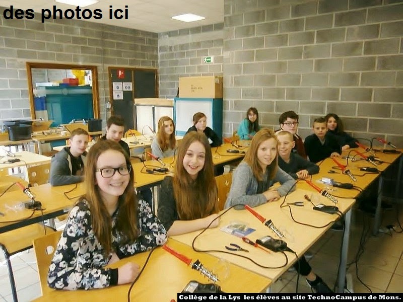 Actualités Mouscron- Comines: Comines - Collège de la Lys - des élèves de 1ère commune sur le ...