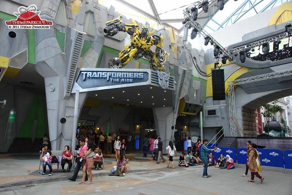 Transformers Live Action Movie Blog (TFLAMB): Transformers: The Ride ...