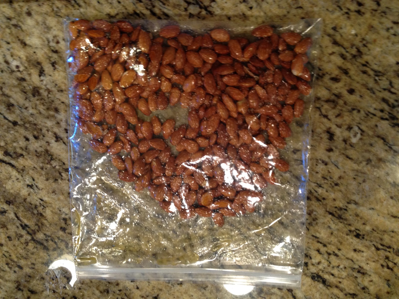 Lemonade and Lipgloss: Grilled Almonds