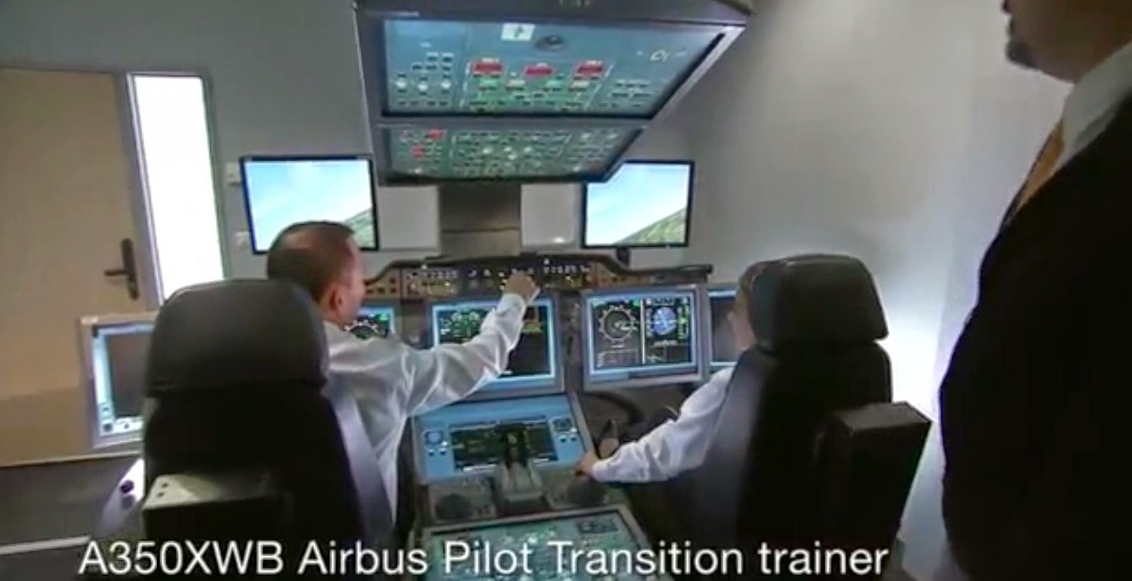 A350 XWB News: A350 Pilot training based on commonality.