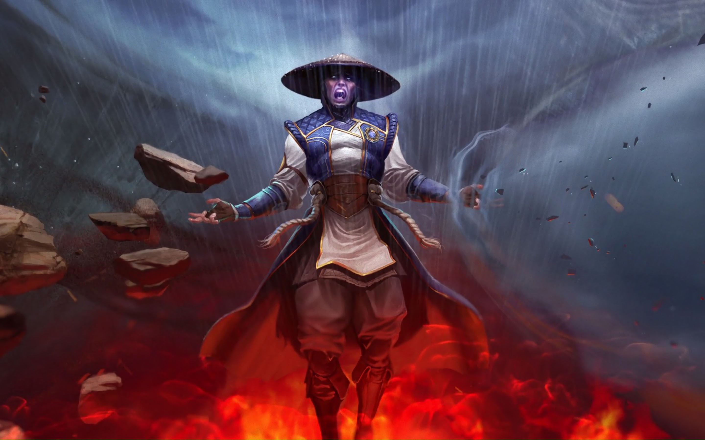 Dark Raiden Mortal Kombat Wallpaper