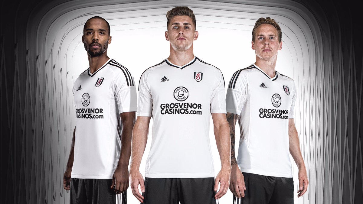 Fulham 17-18 Home & Away Kits Released + New Shirt Sponsor Announced ...