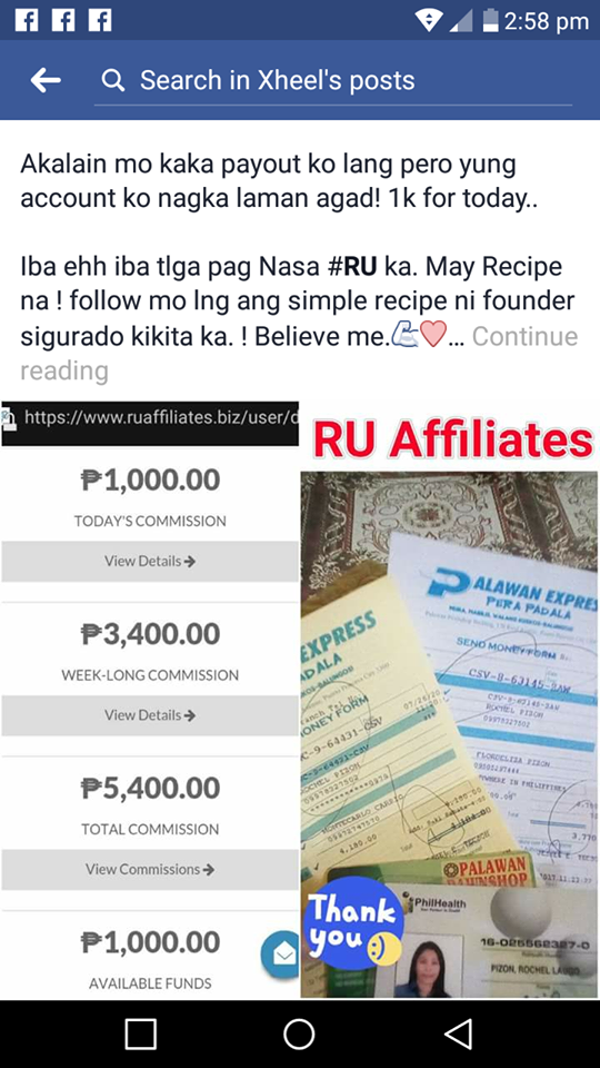 Scam ba ang RU Affiliates ? - RU Affiliates Marketing Top Secret System ...