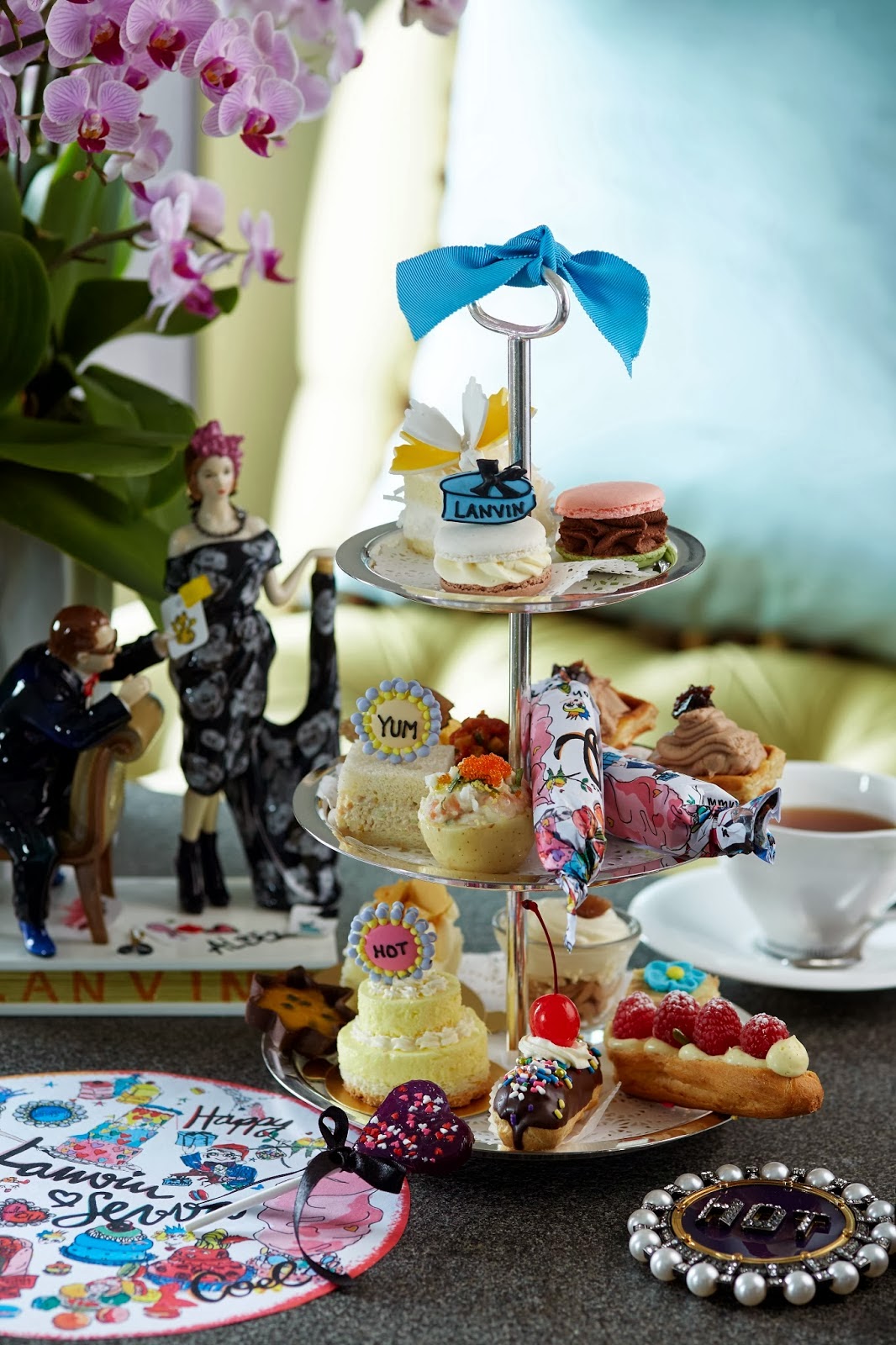 Kate and Chelsie: “LANVIN Loves SEVVA” Fashion Afternoon Tea At SEVVA ...