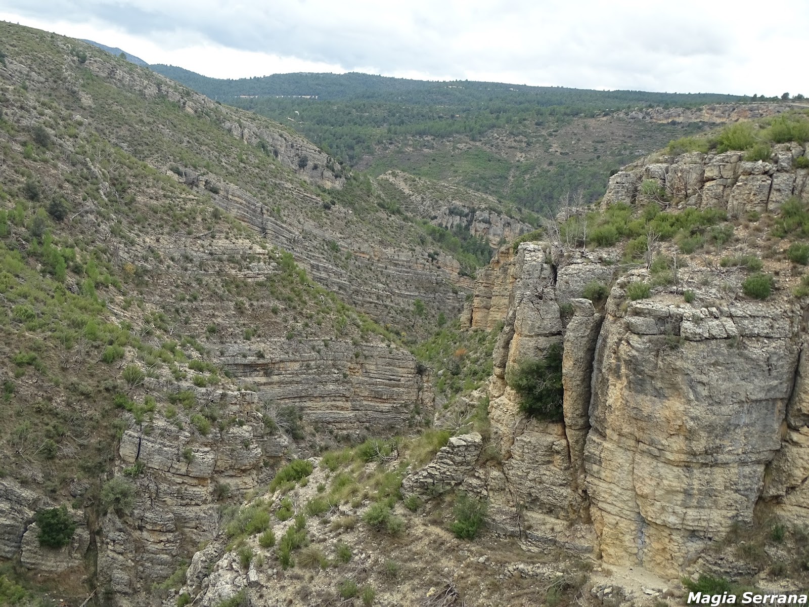 EL CAÑÓN DEL TURIA Y EL BARRANCO DE LA CHIRONA (ROMEROSO) EN SANTA CRUZ ...